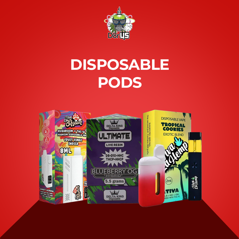 All Disposable Pods - Delta 8 Brands - Gummies - Edibles – D8rUS