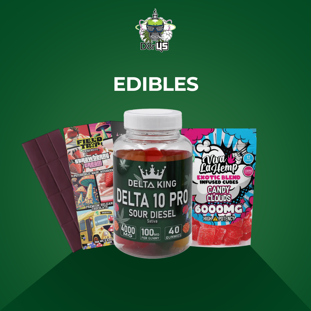 THC Edibles - Mushroom - Gummies - Delta 8 - Delta 10 - Blend – D8rUS