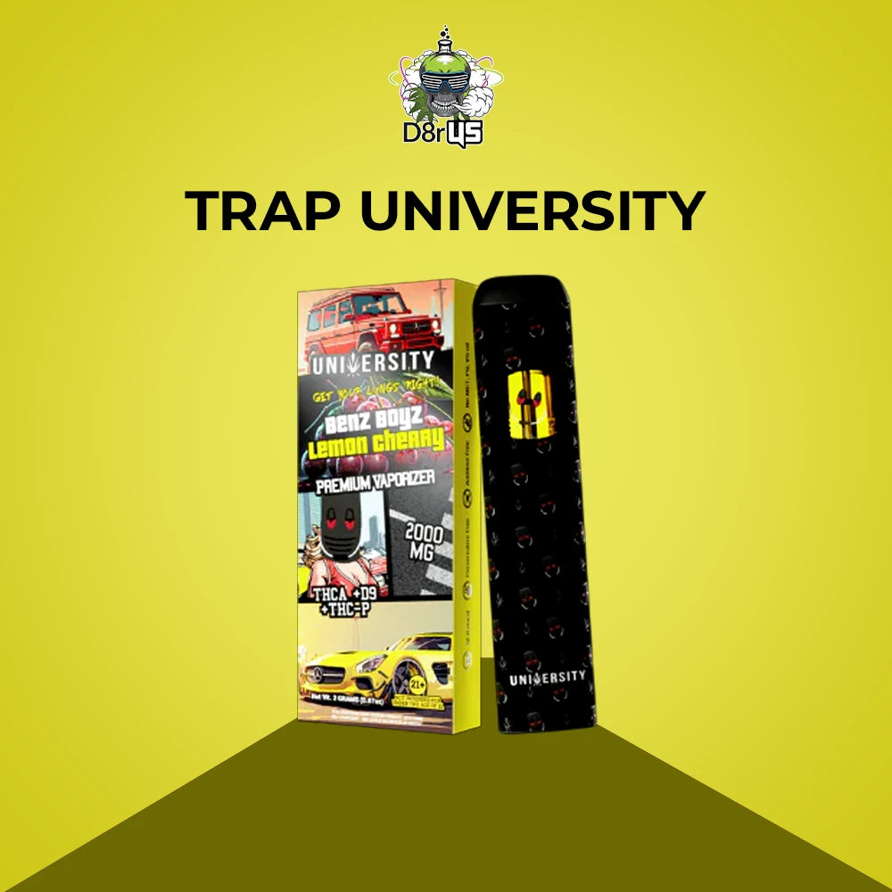 Trap University - Magic Mushroom Chocolate Bars - THCA Vapes – D8rUS