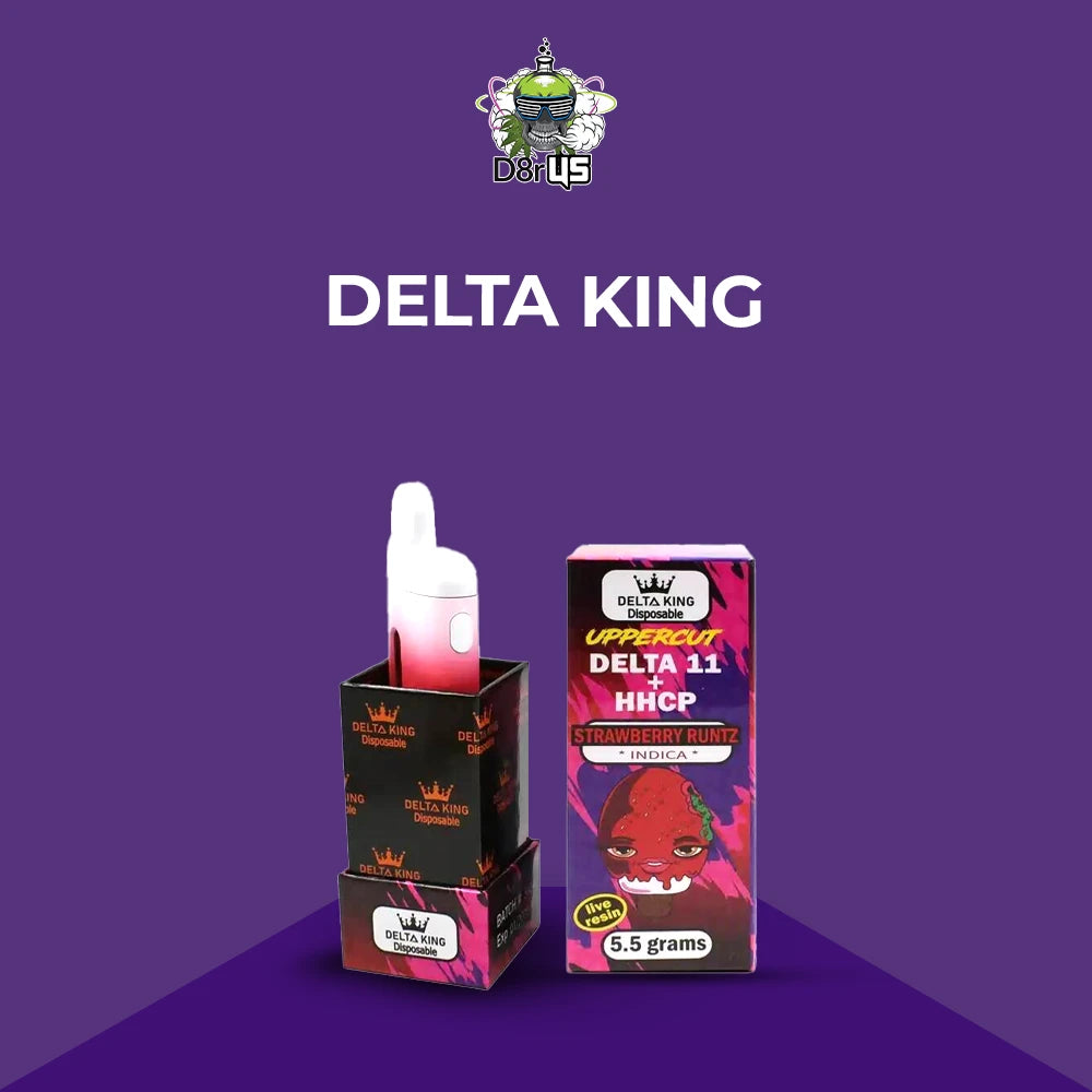 Delta King - Edibles - Gummies - Cartridge - Disposable Vapes – D8rUS